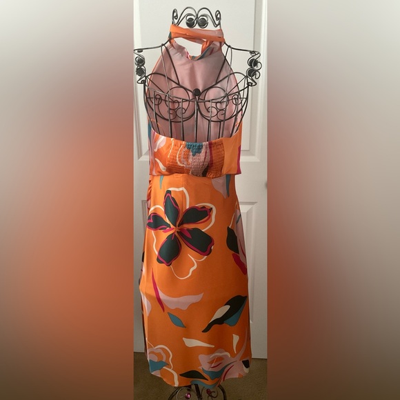 Sigrid Olsen | Dresses | Sigrid Olsen Two Piece Tropical Halter Top And ...